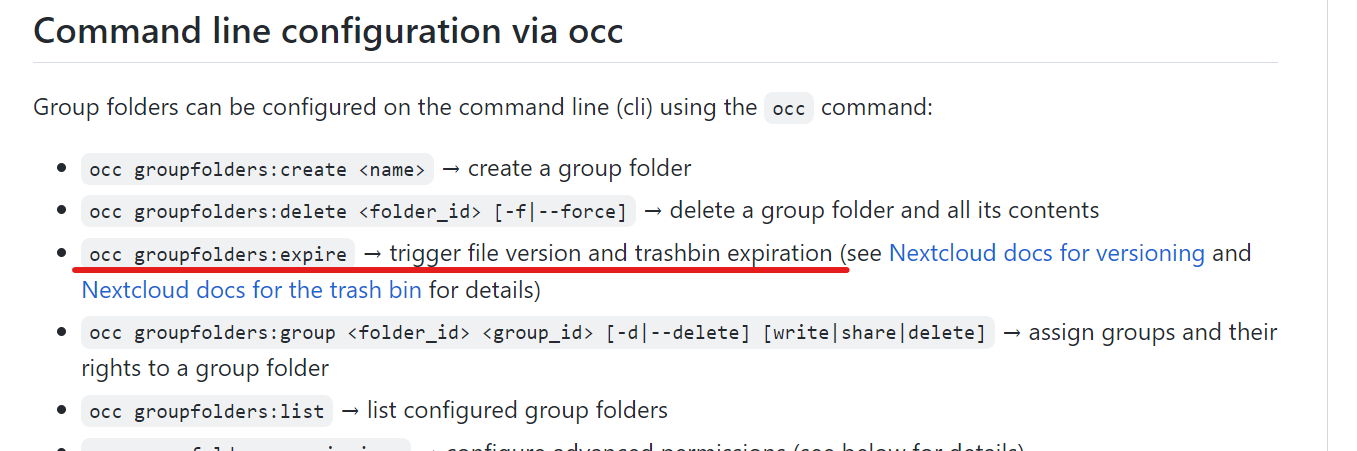 年末なのでNextcloudグループフォルダーのゴミ箱をgroupfolder:expireで大掃除しよう！ | Nextcloud日本公式サイト
