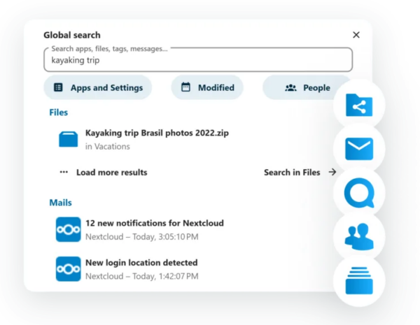 Nextcloud Hub 7: 高度な検索とグローバルな不在時機能 パート① | Nextcloud日本公式サイト